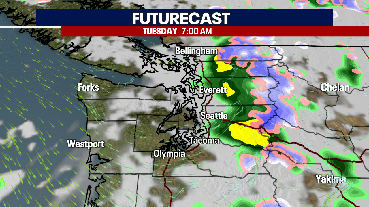 Seattle weather: Drier days ahead through midweek | FOX 13 Seattle