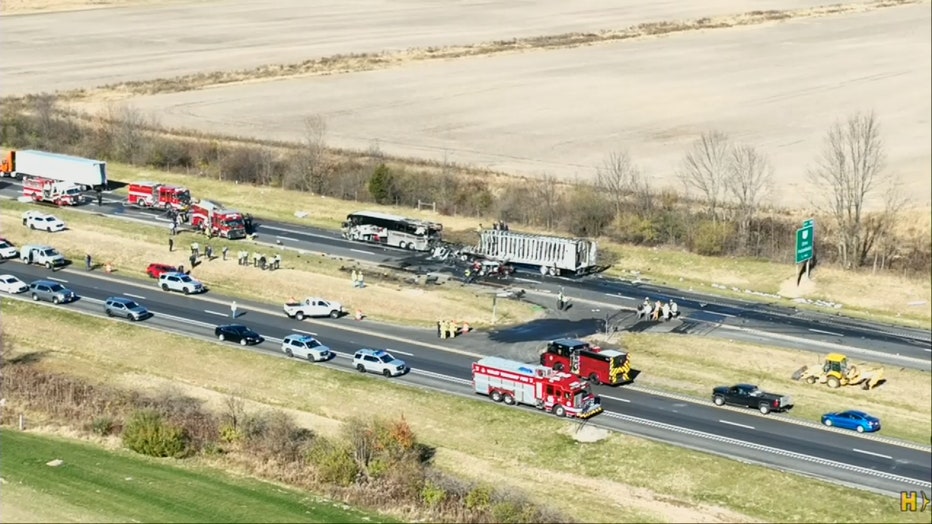 Ohio bus crash leaves 3 dead, 18 hospitalized, officials say | FOX 13 ...