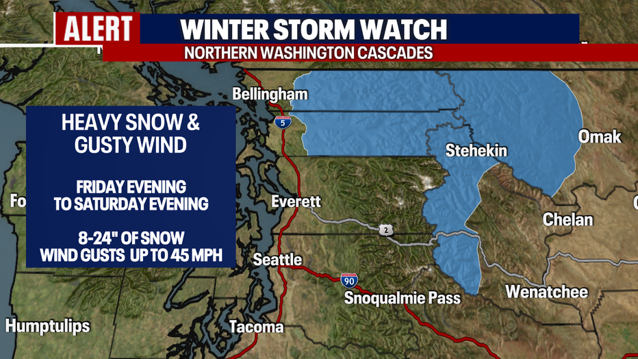 Rain and gusty wind to hit Western Washington Friday night | FOX 13 Seattle