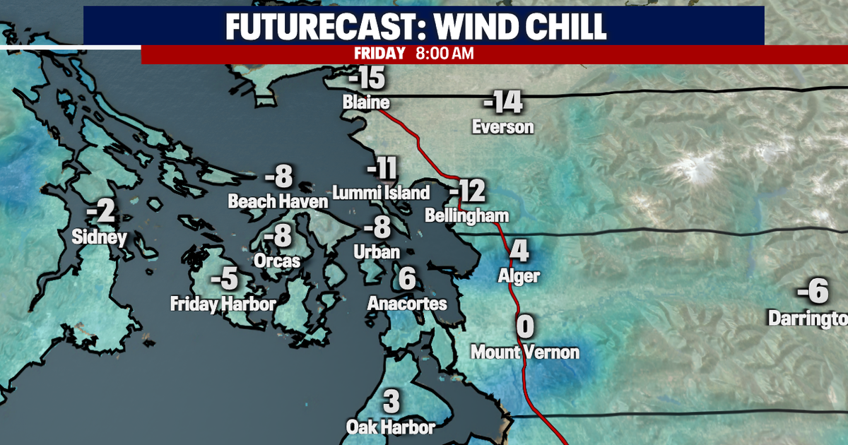 Coldest temps in over a decade possible in Western Washington | FOX 13 ...
