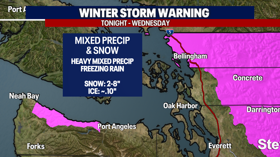 Seattle weather: Freezing rain, snow and ice possible Tuesday into ...
