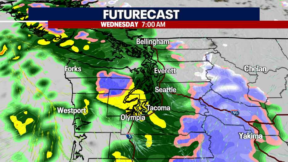 Mild and wet weather ahead this week | FOX 13 Seattle