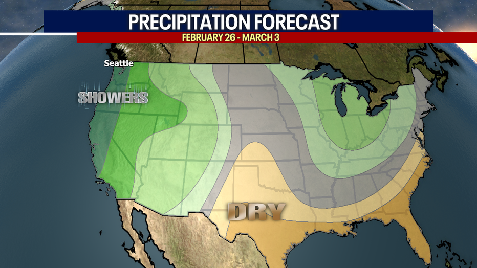 Seattle weather: Light showers and mild temperatures through Wednesday ...