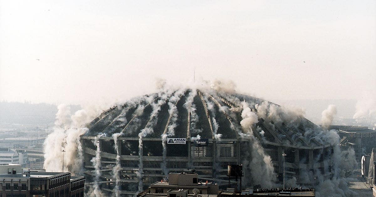 A first-hand look at Seattle Kingdome implosion 24 years ago | FOX 13 ...