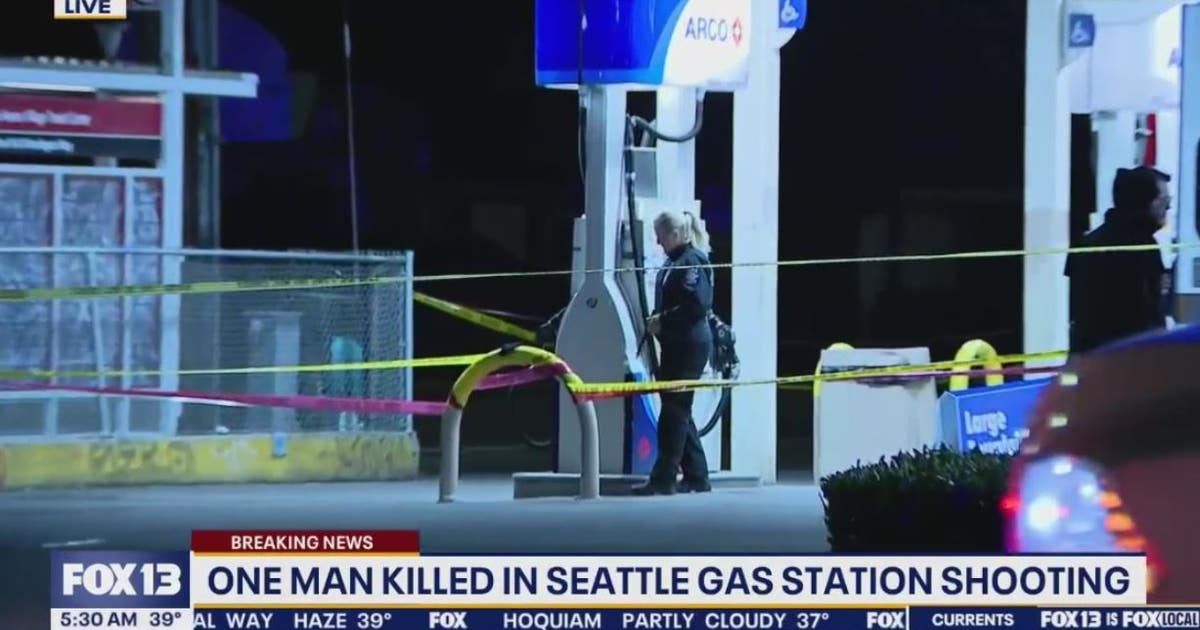 Deadly North Seattle gas station shooting under investigation | FOX 13 ...