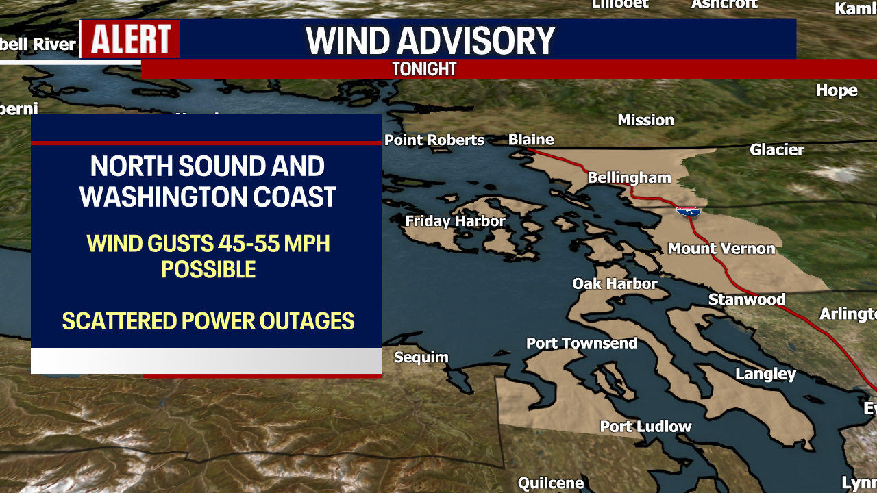 Seattle weather: Stormy Monday night ahead | FOX 13 Seattle
