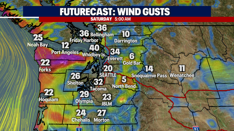 Seattle Weather: Wet and windy weekend ahead | FOX 13 Seattle
