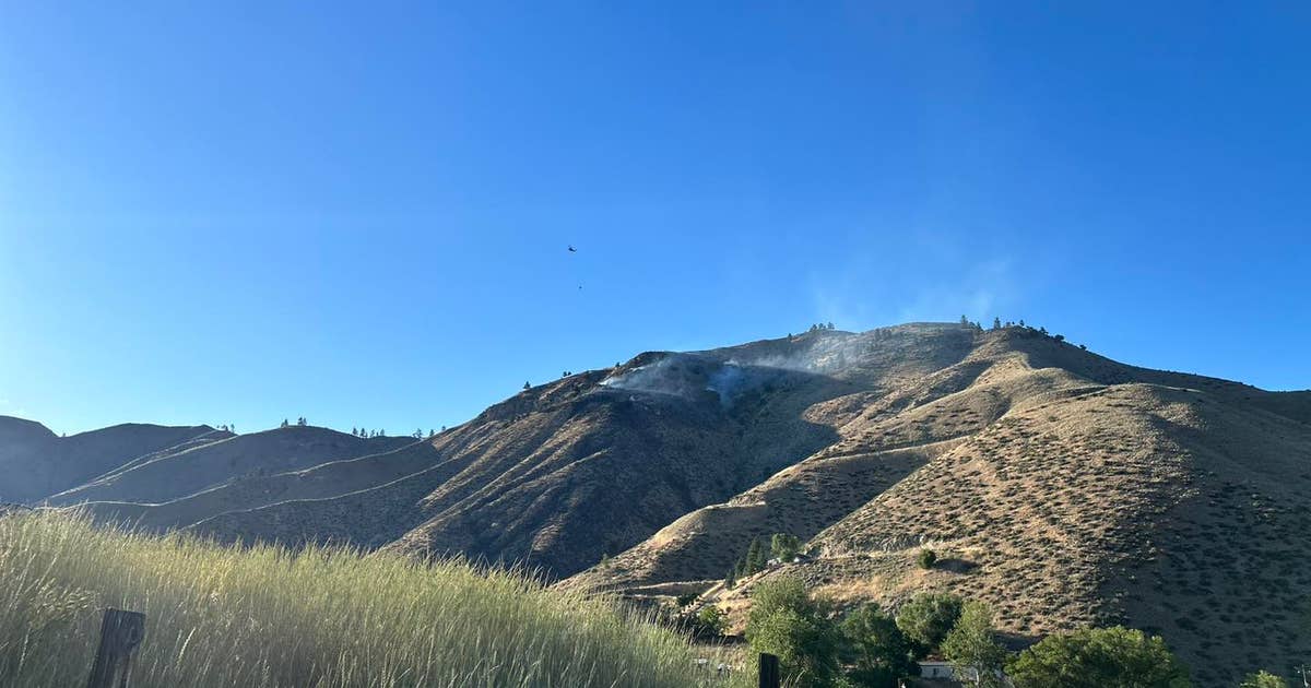 Wildfire near Wenatchee fully contained at 25 acres | FOX 13 Seattle