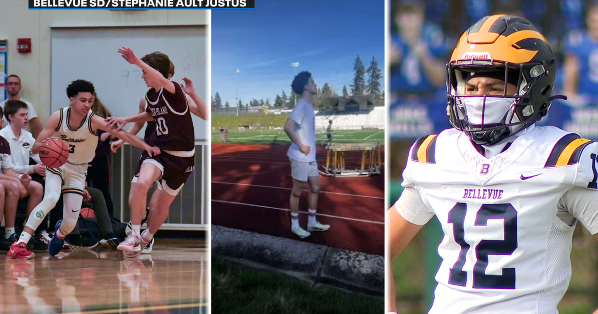 3-sport star Bryce Smith leaps into Bellevue HS record books | FOX 13 ...