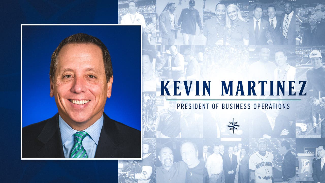 Mariners name Kevin Martinez president of business operations | FOX 13 ...
