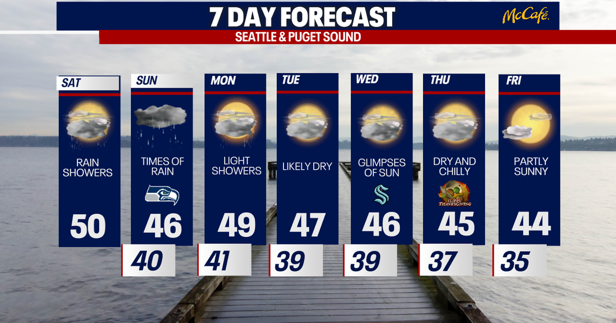Damp weather with mostly cloudy skies in Seattle this weekend | FOX 13 ...