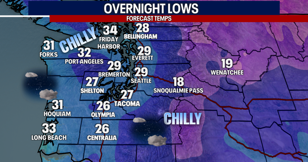 Seattle weather: Freezing nights continue this week | FOX 13 Seattle