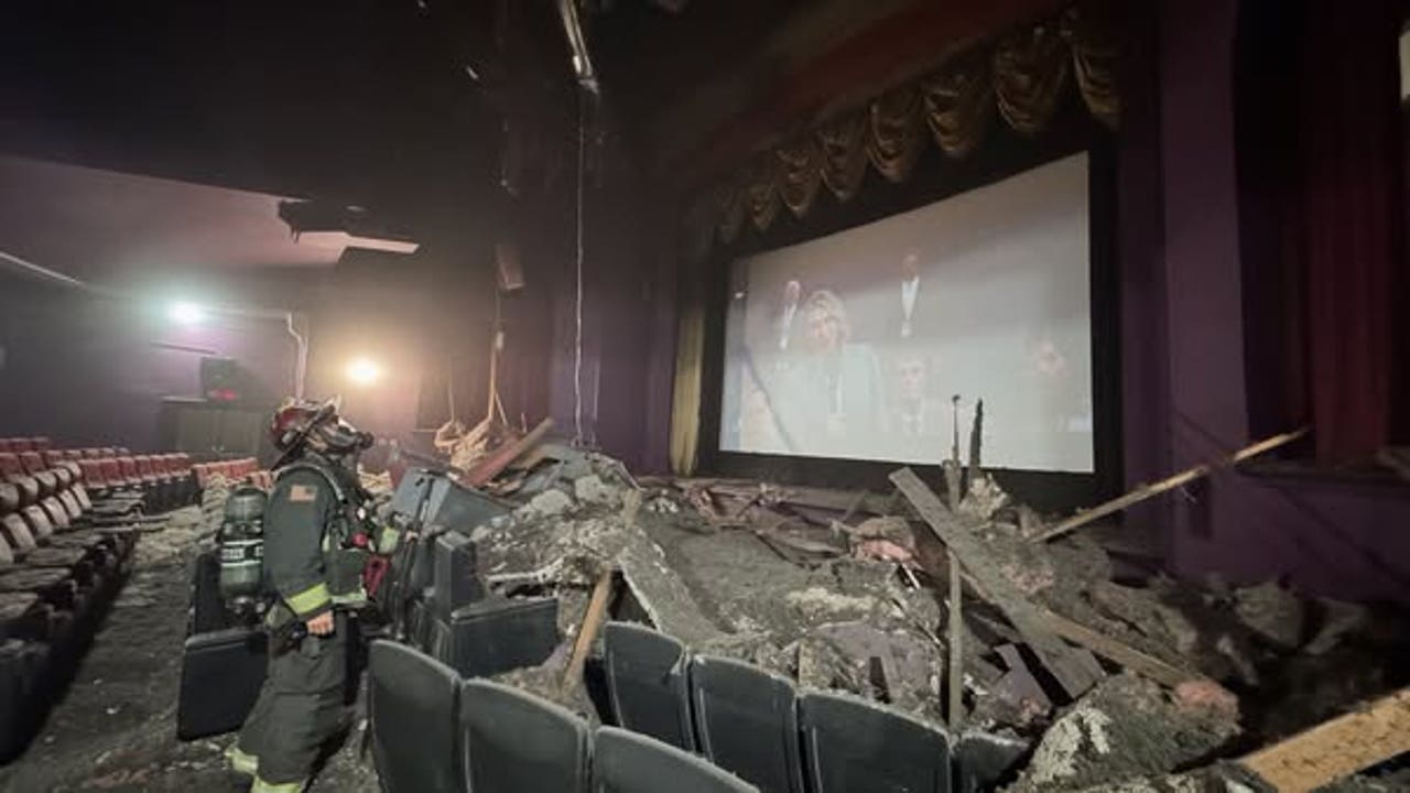Ceiling collapses at Wenatchee movie theater | FOX 9 Minneapolis-St. Paul