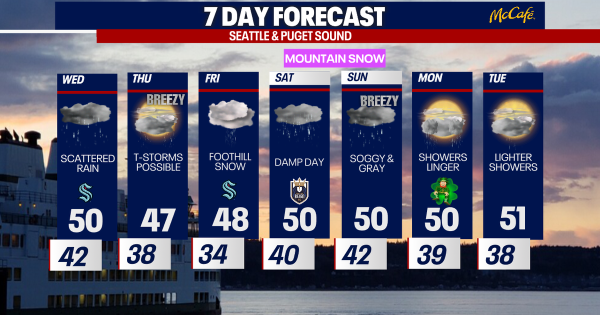 Soggy, gray and cool weather in Seattle | FOX 13 Seattle
