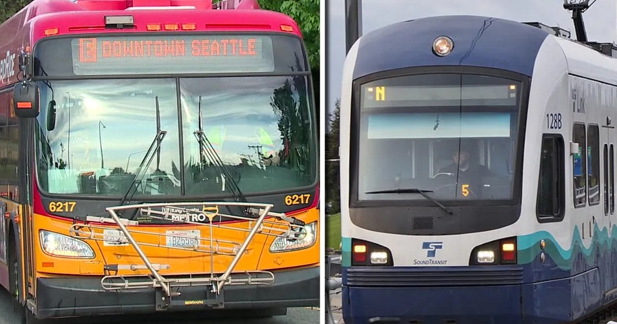Orca transit ridership surges past 150M trips | FOX 13 Seattle