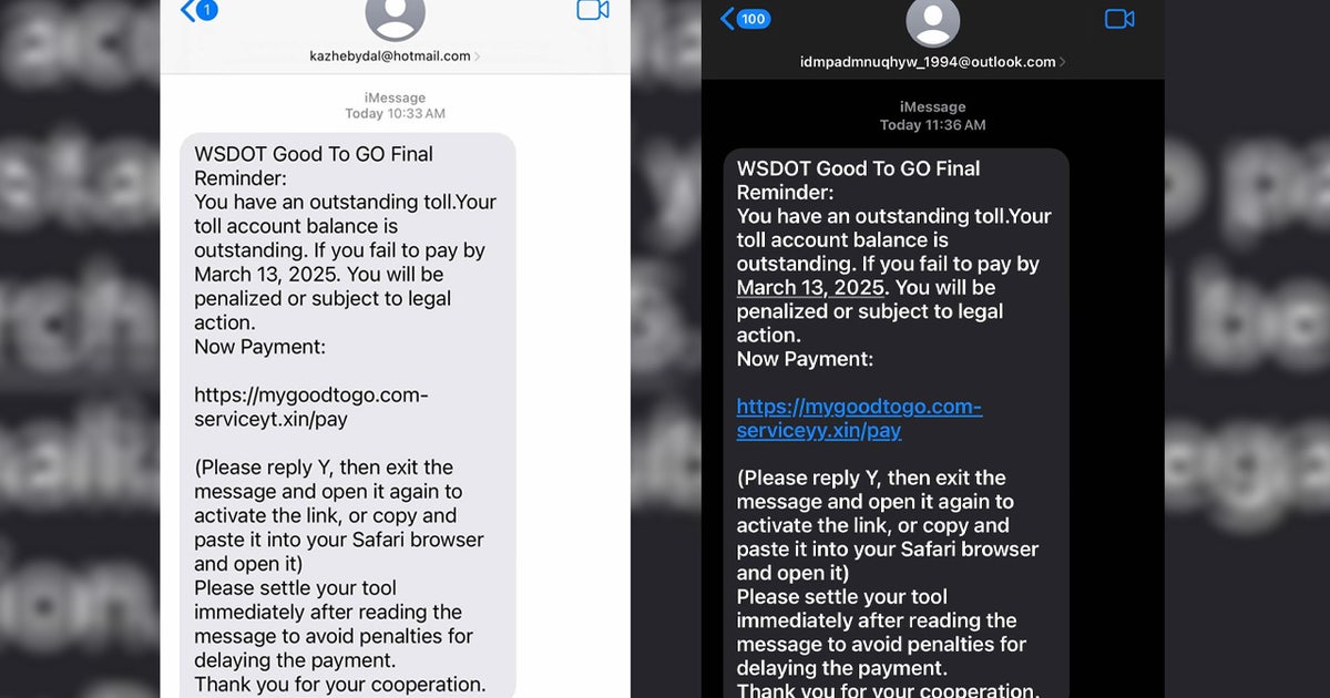 FBI, WSDOT Good to Go text scam exposed | FOX 13 Seattle