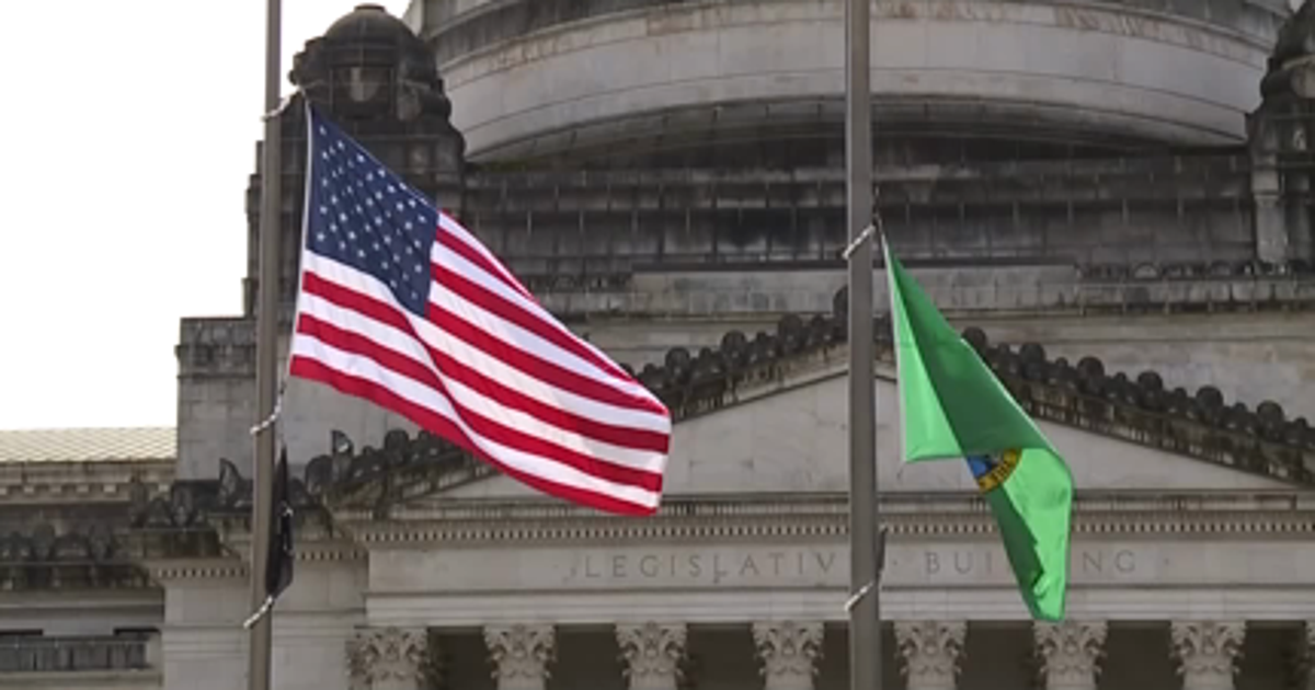 WA flags lowered for Longview implosion victims | FOX 13 Seattle