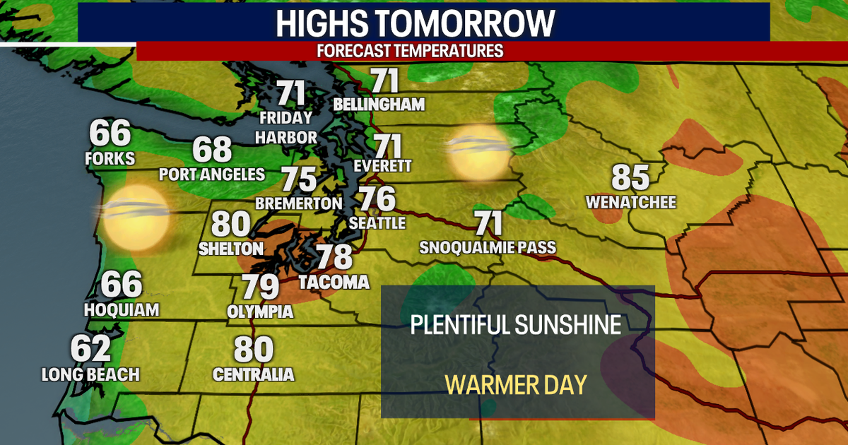 Temperatures warming up in Seattle this weekend | FOX 13 Seattle