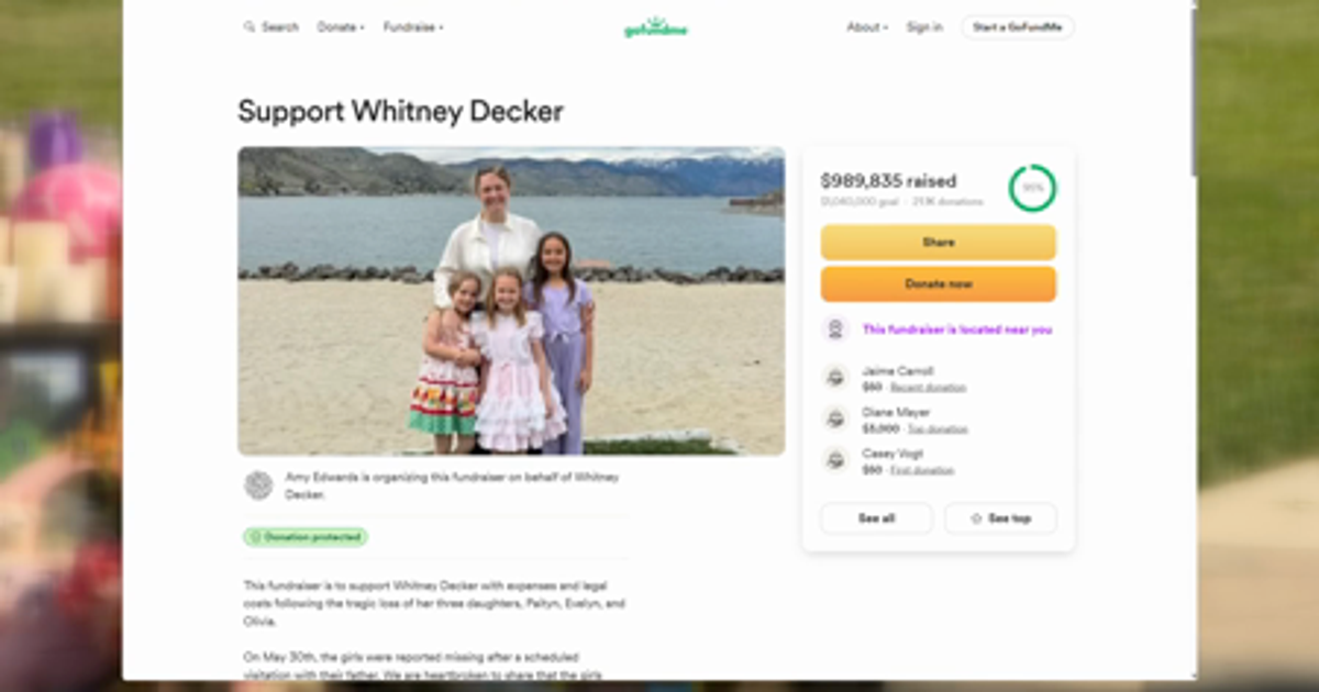 GoFundMe surpasses $1 million for Whitney Decker | FOX 13 Seattle