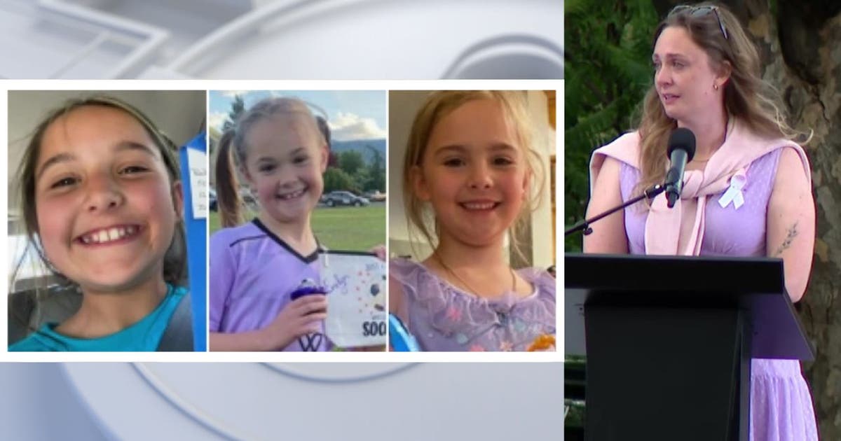 Whitney Decker speaks at daughters' emotional WA memorial | FOX 13 Seattle