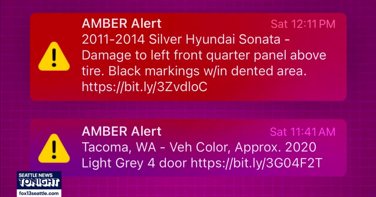 No charges for man arrested after Tacoma Amber Alert | FOX 13 Seattle