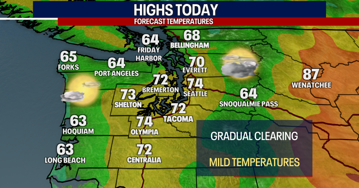 Cloudy and mild weather in Seattle this weekend | FOX 13 Seattle