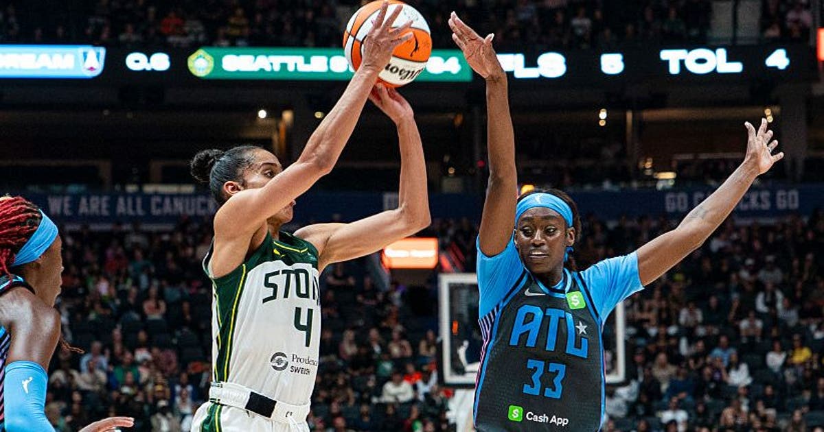 Storm snap six-game skid with 80-78 win over Dream in B.C. | FOX 13 Seattle