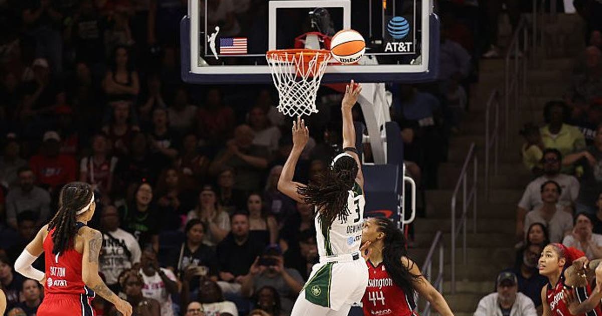 Storm beat Mystics 84-82 on Ogwumike buzzer-beater | FOX 13 Seattle