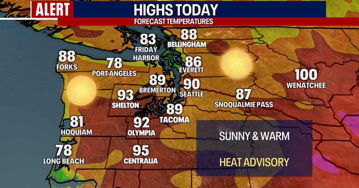 Heat wave hits Seattle area through Tuesday | FOX 13 Seattle