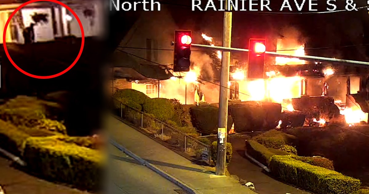 Video shows suspected arsonist in Seattle funeral home fire | FOX 13 ...