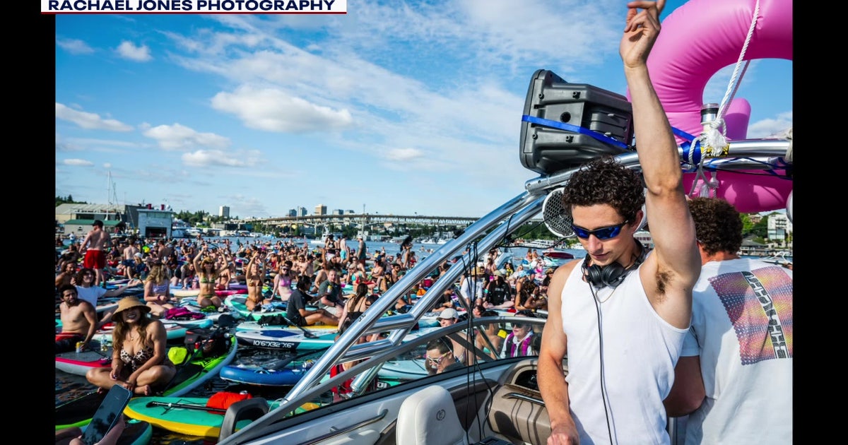 Seattle's 'paddle rave' new summer hit on Lake Union | FOX 13 Seattle