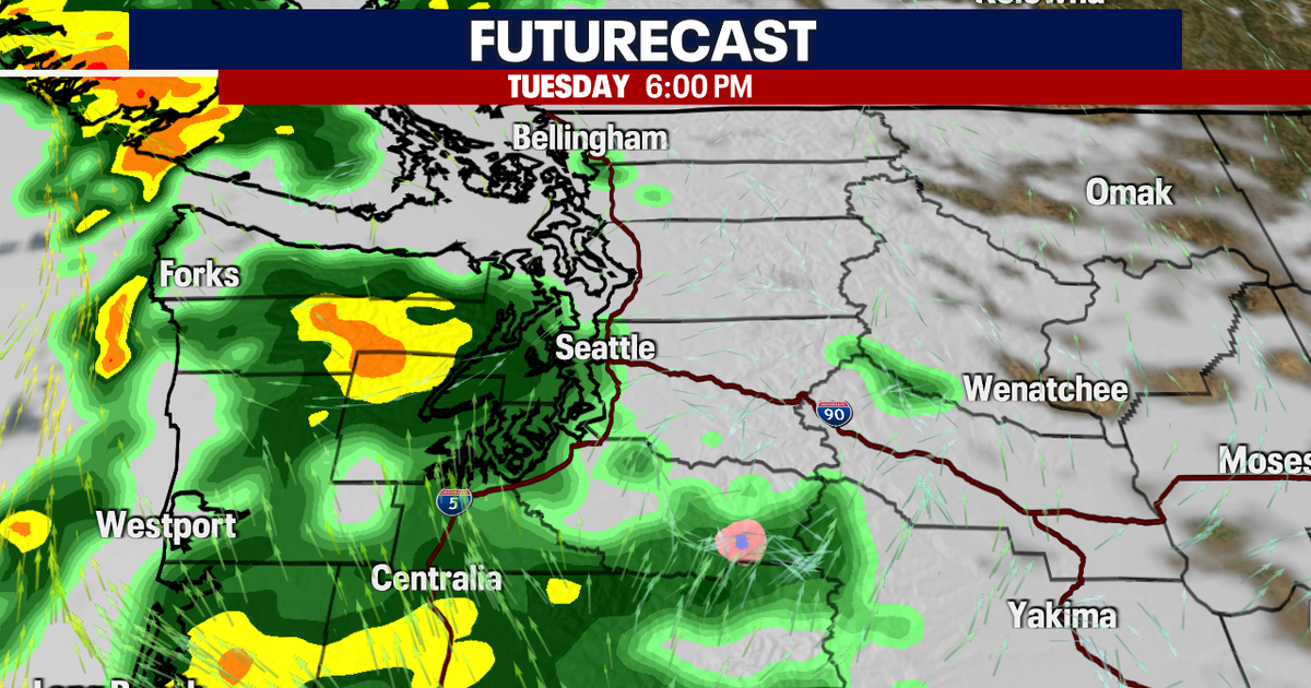 Wet, breezy Tuesday night in Seattle | FOX 13 Seattle