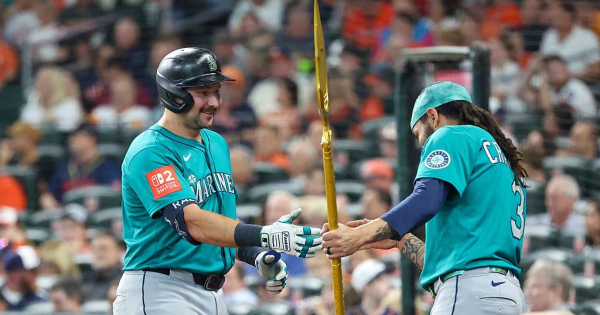 Crawford slam, Raleigh's 58th lead Mariners 7-3 over Astros | FOX 13 ...