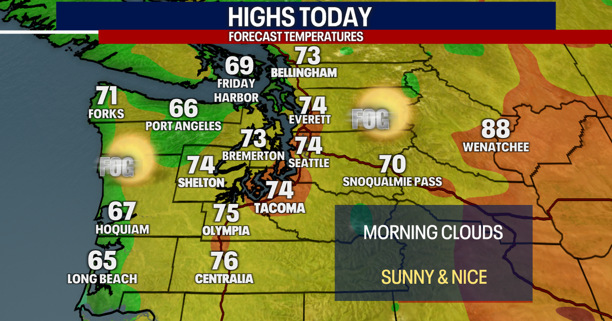 Sloppy weather returns to Seattle on Sunday | FOX 13 Seattle