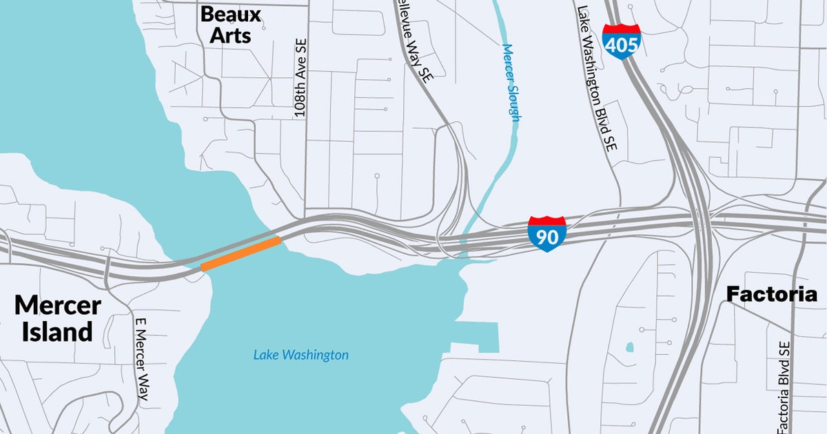 Expect eastbound I-90 delays in WA as bridge work begins | FOX 13 Seattle