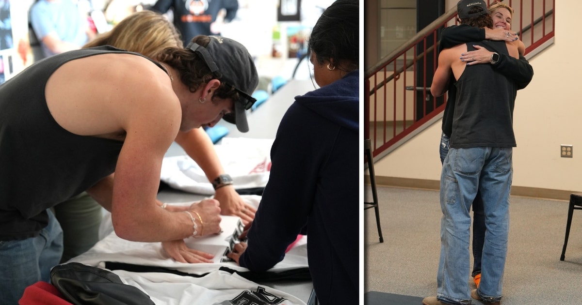 GALLERY: WA native Benson Boone visits his alma mater | FOX 13 Seattle