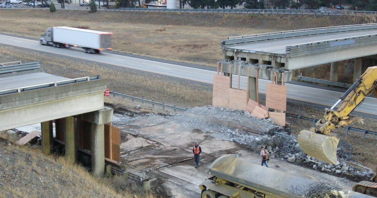 WA demolishing overpass along I-90 | FOX 13 Seattle