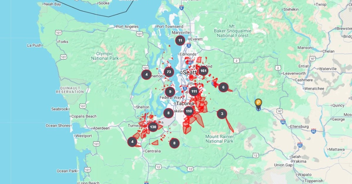 Wind, rain causing power outages across Puget Sound | FOX 13 Seattle