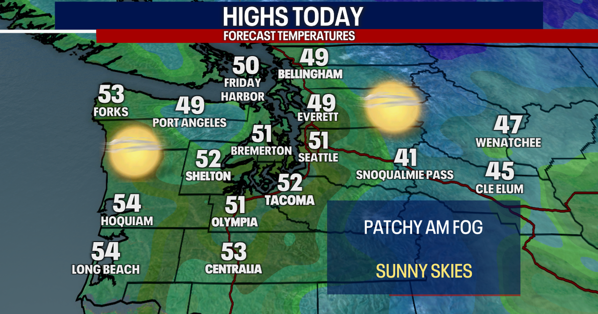 Black Friday will be sunny in Seattle, dry weekend ahead | FOX 13 Seattle