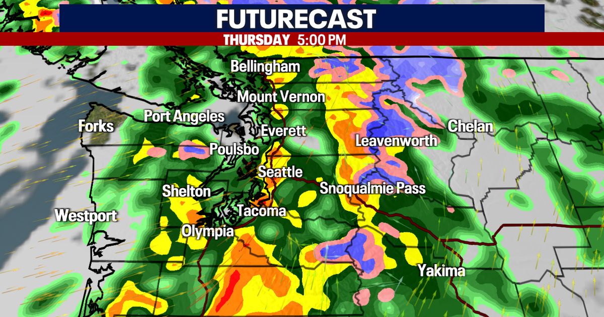 Wet, gusty winds and chance of storms Thursday | FOX 13 Seattle