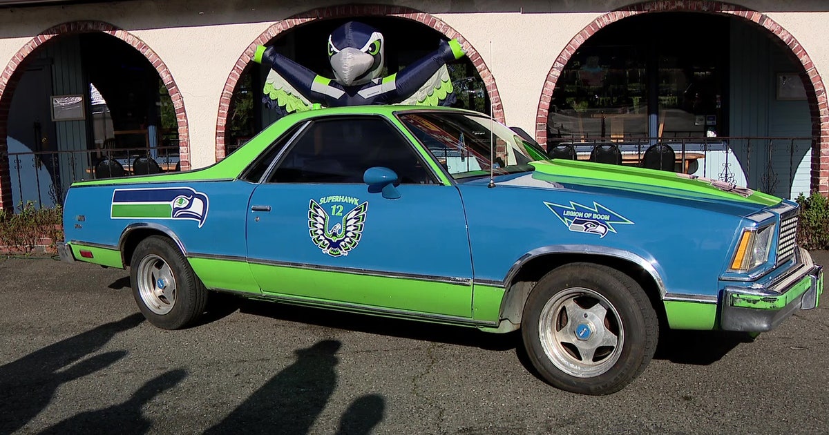 Seahawks fan drives to California in ‘Hawk Rod’ | FOX 13 Seattle