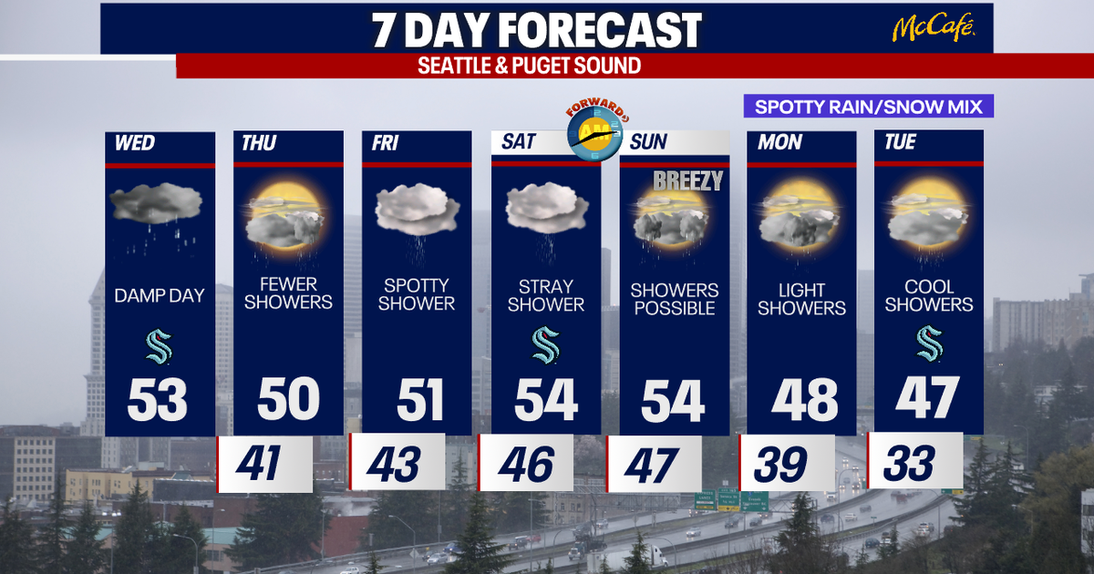 Wet weather in Seattle this week | FOX 13 Seattle