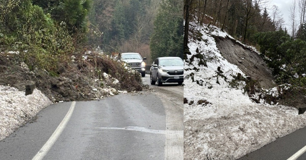 Eastbound SR-18 closed near Tiger Mountain after landslide | FOX 13 Seattle