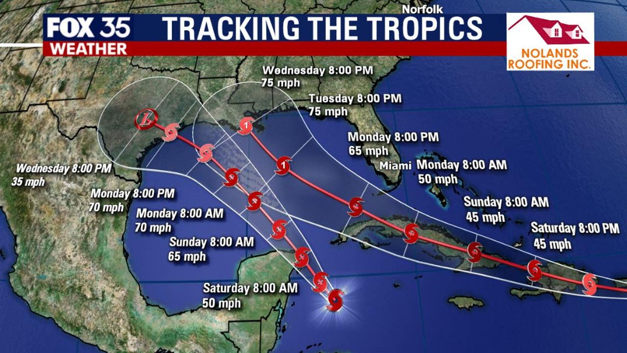 Tropical Storm Marco forms, while Tropical Storm Laura shifts further ... Tropical Storm Marco forms, while Tropical Storm Laura shifts further ...